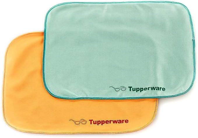 TUPPERWARE FaserPro 17252 Chiffon de nettoyage pour lunettes Turquoise ...