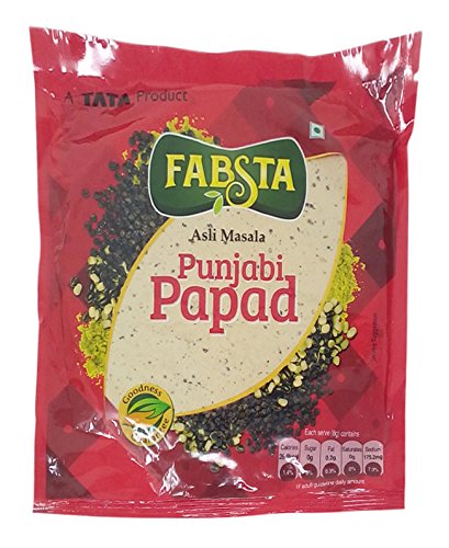 Fabsta Papad - Punjabi, 200g Pouch : Amazon.in: Grocery & Gourmet Foods