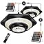 FabStyl Solar Indoor Outdoor Shed Light with 4000LM, Upgrade 228 LED ...