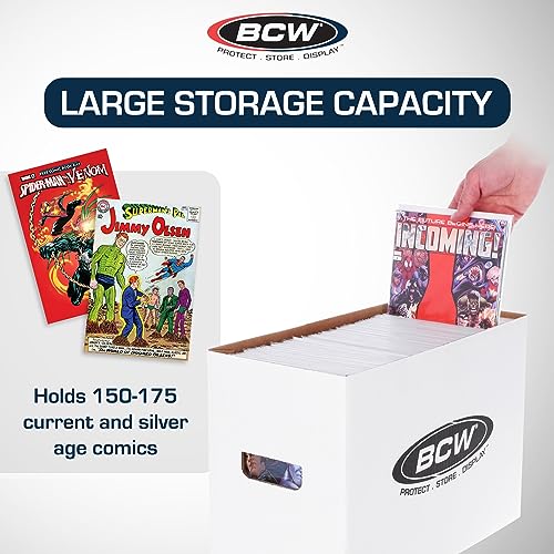 Snapklik.com : BCW 10-Pack Comic Book Storage Short BoxEach Box Holds ...