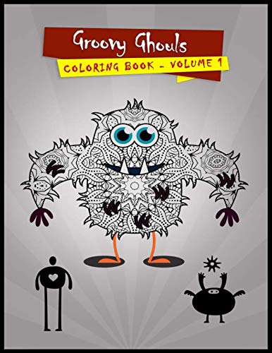 Groovy Ghouls Coloring Book - Volume 1 | Amazon.com.br