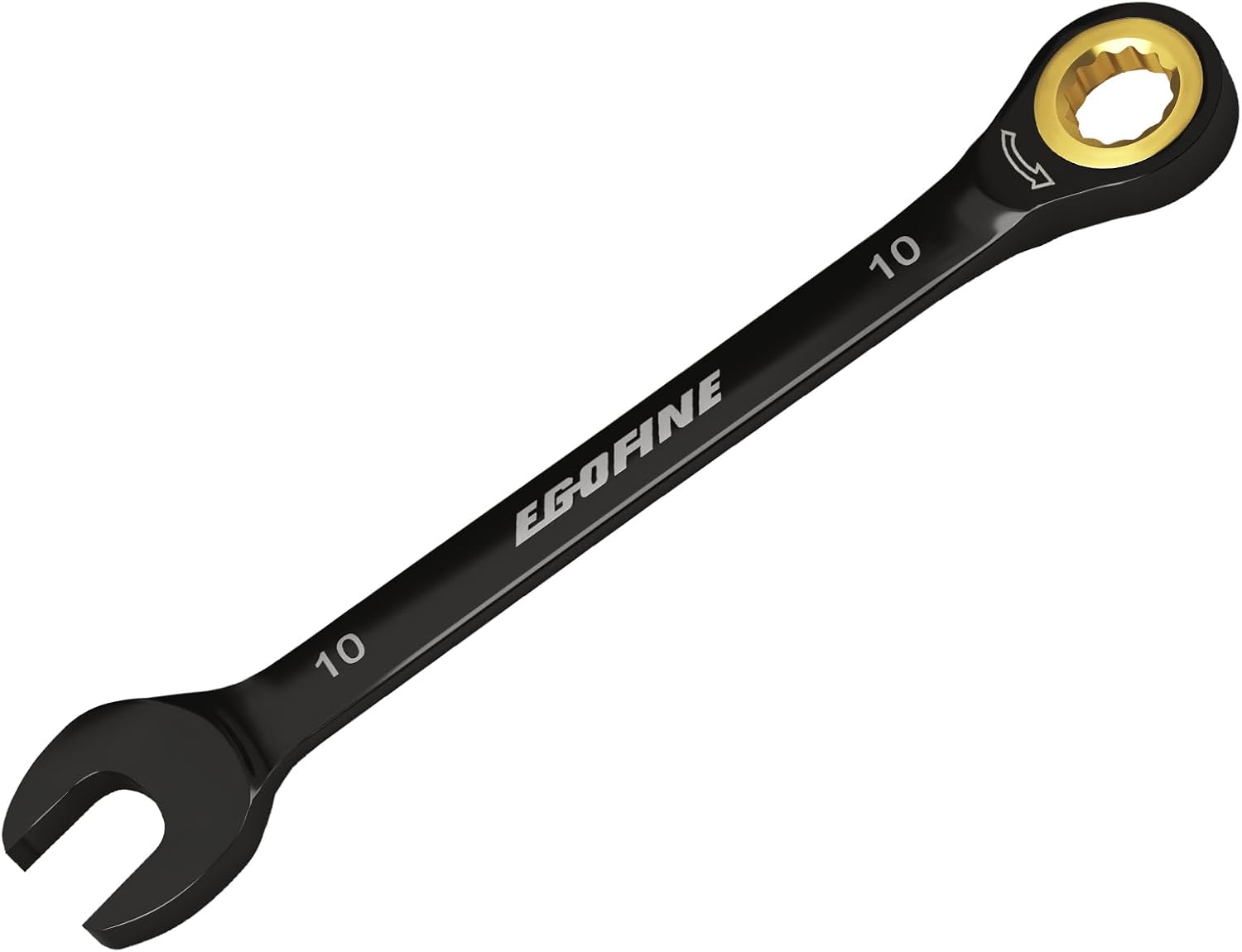 Egofine 10mm Ratchet Wrench, 10mm Wrench Ratcheting Combination ...