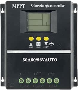 Amazon.com : 60A 80A 100A MPPT/PWM Solar Charge Controller 12V/24V/36V/48V Auto Controller Tools ...