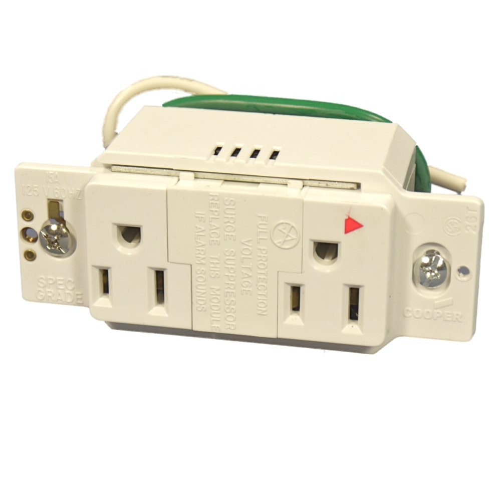 Snapklik.com : Wiring Devices TVSS 15A Receptacle Isolated Ground ...