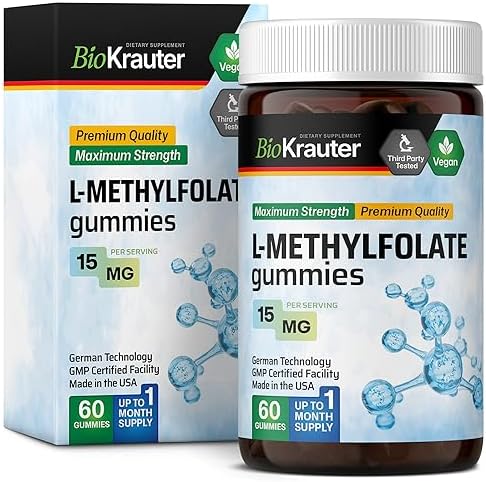 Amazon.com: EZ Melts Dissolvable Folate 1,667 mcg, L-Methylfolate ...