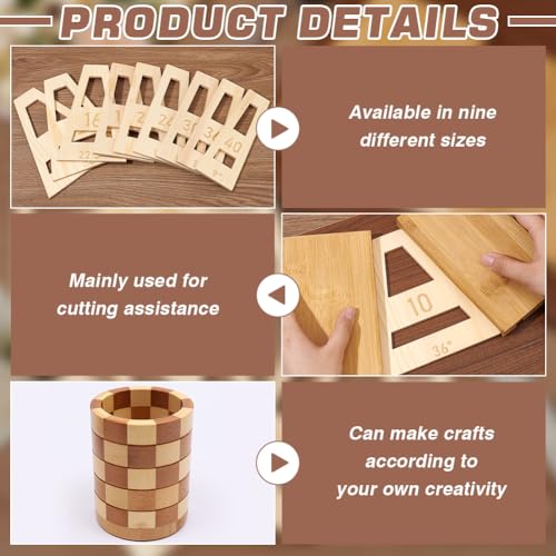 BENECREAT 9PCS Segmented Bowl Wedgies, Almond White Trapezoidal ...