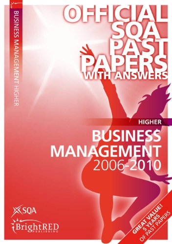 Higher Business Management 2006-2010.: SQA: 9781849481335: Amazon.com ...