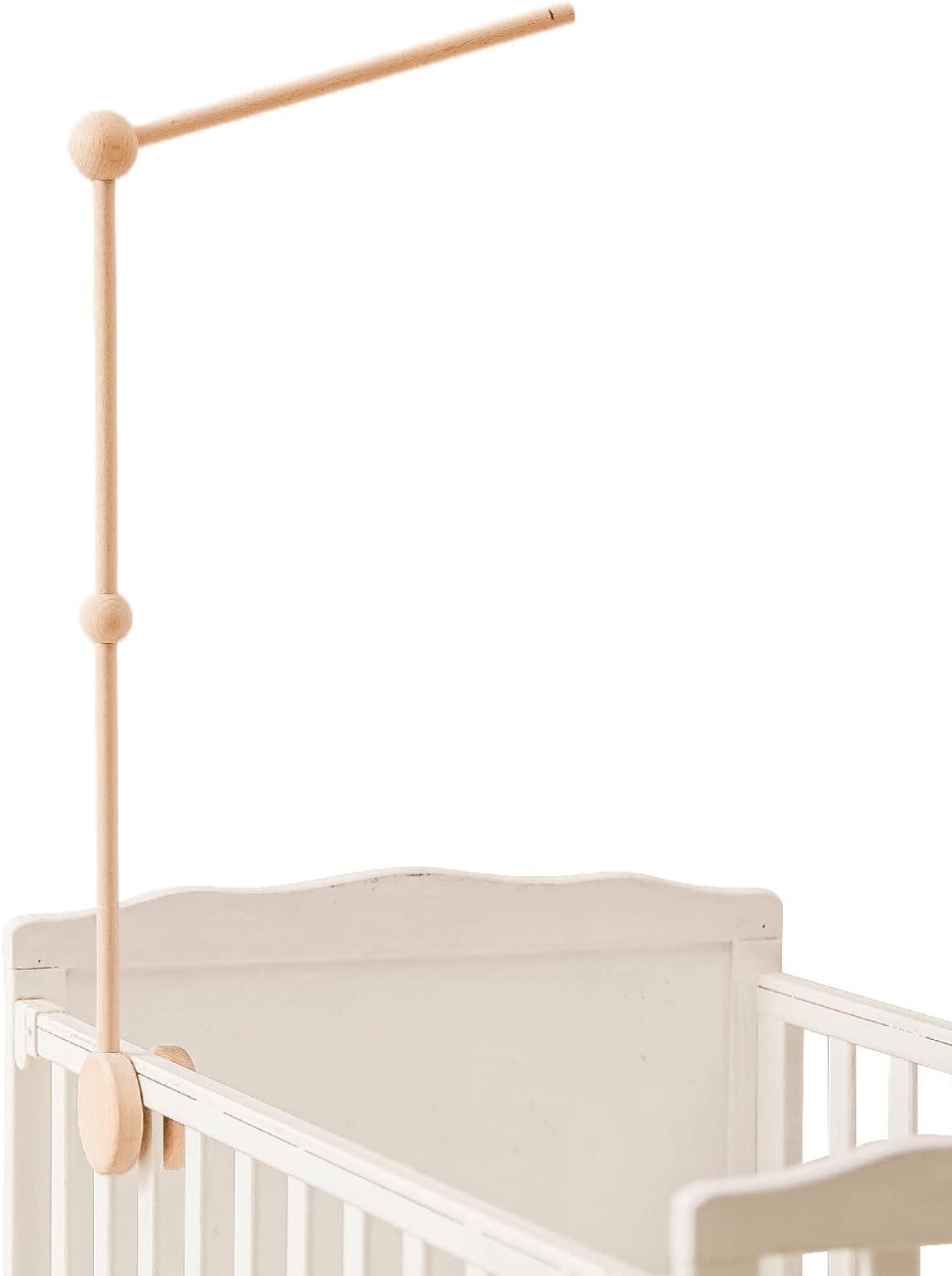 Amazon.com : Baby Crib Mobile Arm,HBM Wooden Mobile Arm for Crib Mobile ...