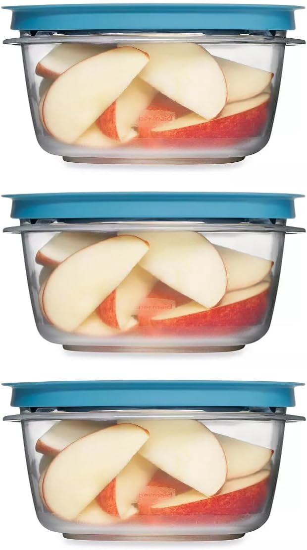 Amazon.com: Utensilux Rubbermaid Storage Containers, Easy Find Lids ...