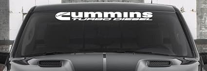 Amazon.com - Windshield Banner Vinyl Decal Sticker for Dodge Ram Truck ...