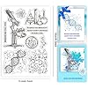 Amazon.com: CRASPIRE Science Clear Rubber Stamps Experiment DNA ...