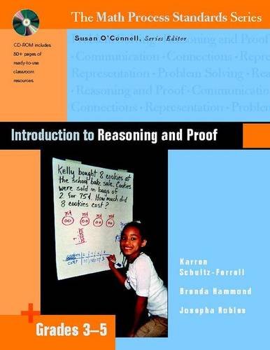 Amazon.com: Introduction to Reasoning and Proof, Grades 3-5 (Math ...