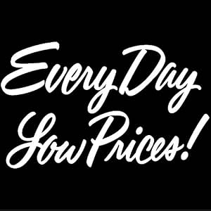 Amazon.com - Pack of 4-3 Inch Stickers - Every Day Low Prices Decal ...