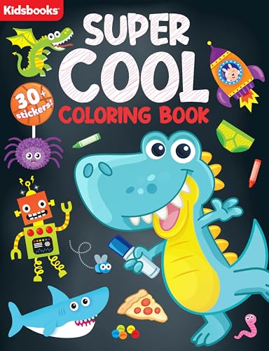 Snapklik.com : Super Cool Color & Learn Color Book