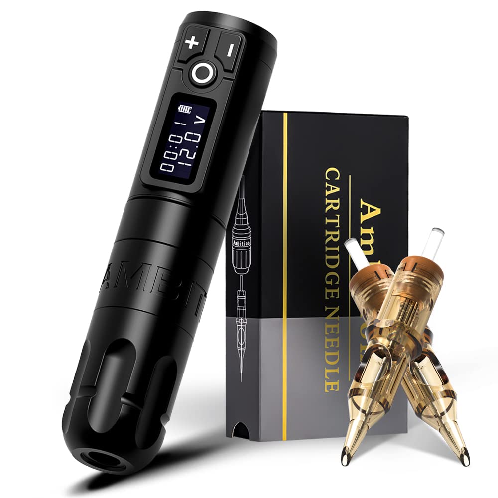Amazon.com: Ambition Soldier Rotary Battery Pen Tattoo Cartridge ...