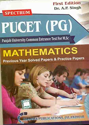 Buy Spectrum PUCET (PG) Mathematics Previous Year Solved Papers ...