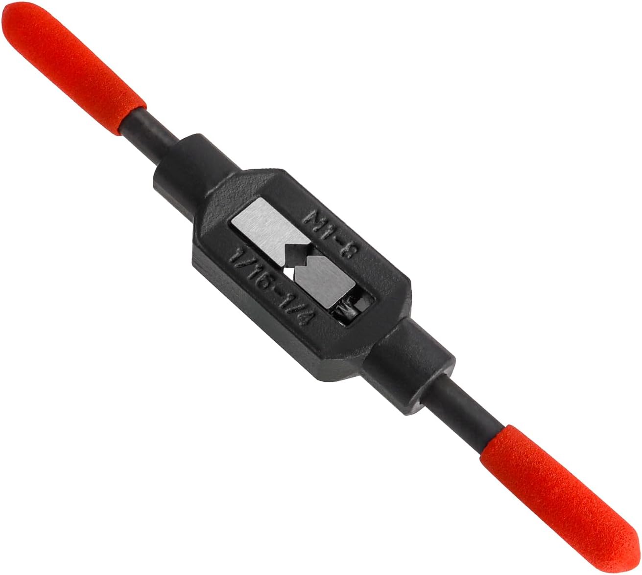 Mesee Adjustable Tap Wrench Plastic Dipped Handle Thread Tap Holder ...