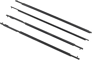 Door Belt Moulding Set 75711‑60072 Window Weatherstrip Sealing Belt ...
