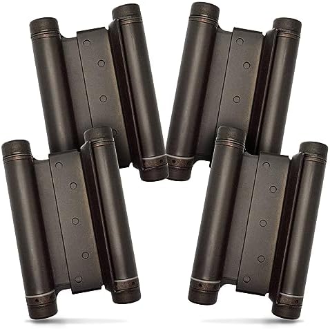 6" Double Action Spring Hinge, Saloon Swinging Cafe Door Hinge, Swing ...