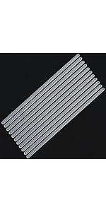 Amazon.com: WEBEEDY 60 Pcs Transparent Plastic Boning Clear Plastic ...