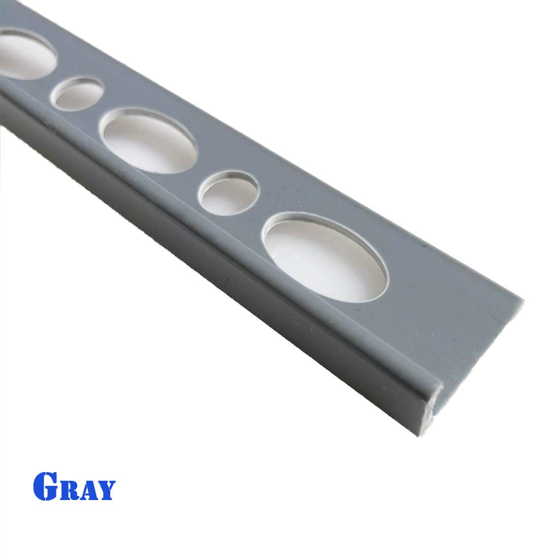 Buy Tile Trim Square Straight Edge L-Shape 8mm-10mm 2.5M Plastic PVC ...