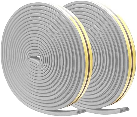 Window Draught Excluder Tape,2 Pack 4 Seals Total 10M Weather Stripping ...