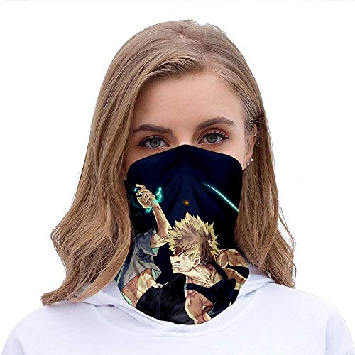 DUESS My Hero Academia Face Mask Sun UV Protection Balaclava Bandana ...