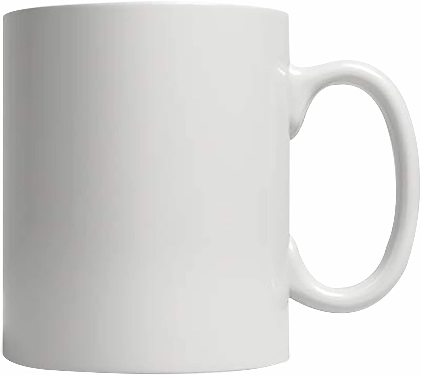 Amazon.com: HomeVss 11oz White Ceramic Sublimation Coffee Mug With ...