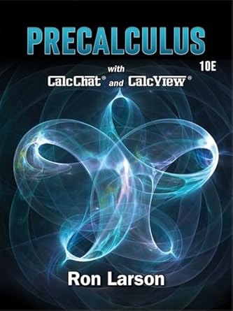 Precalculus: Larson, Ron: 9781337271073: Amazon.com: Books