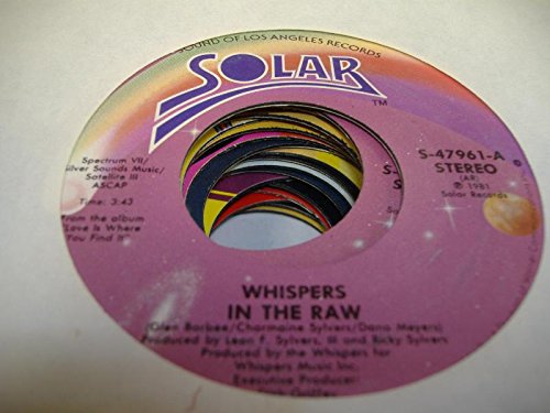 Amazon.com: THE WHISPERS 45 RPM In the Raw / Small Talkin': CDs & Vinyl