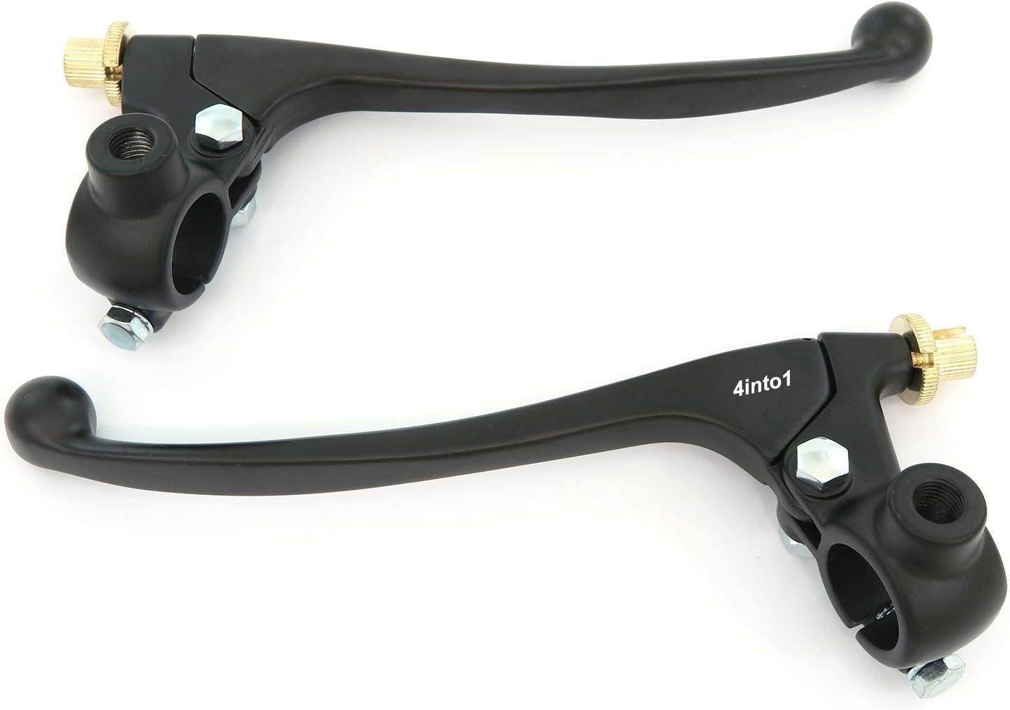 Amazon.com: Motorcycle Lever Assembly Set w/Mirror Mount Perch - Clutch ...