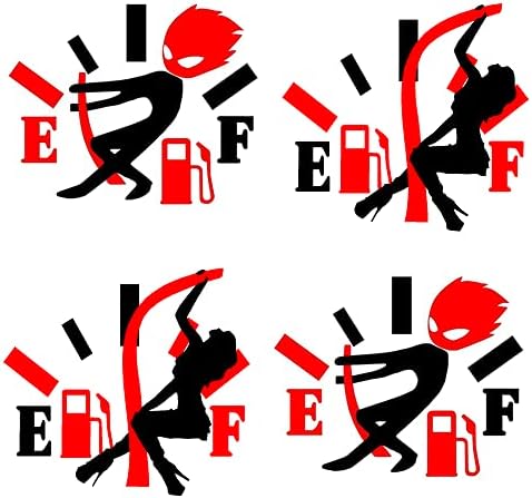 Amazon.com - Funny Fuel Tank Cap Decal Stickers (4Pcs) - Adjustable ...