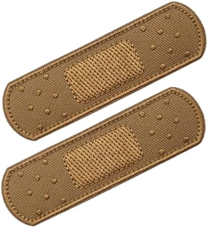 Amazon.com: 2PCS Band Aid Patches, Creative Embroidered Applique ...