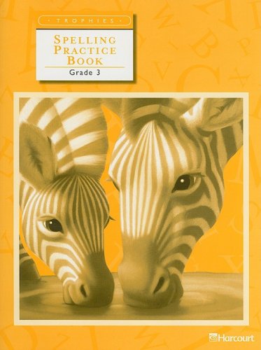 Spelling Practice Book: Grade 3 (Trophy): Not Available (NA ...