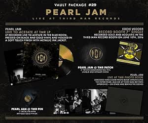 Amazon.com: Third Man Records Vault Package #29 - Pearl Jam Live at ...