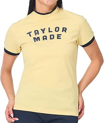 Amazon.co.jp: [TaylorMade] Logo Graphic S/S Mock, cream, M : Clothing ...