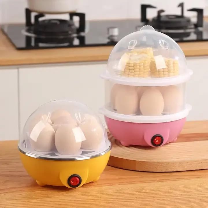 Amazon.com: 2-tier Egg Cooker Large 14 Eggs Capacity, Tomorotec ...