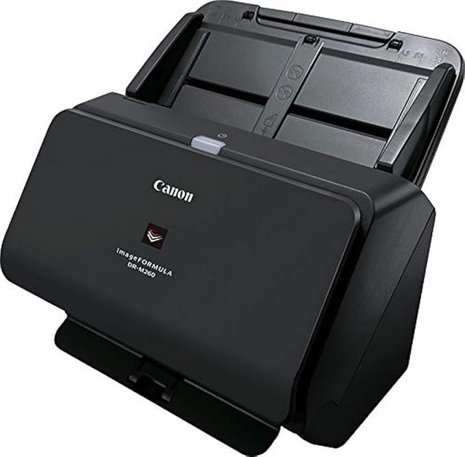 Escáner de Documentos Canon imageFORMULA DR-M260 (60 ppm, 80 Hojas ADF, Pasaporte y dni, escáner ...