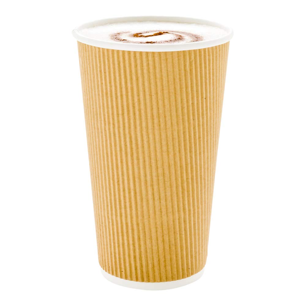 Buy Restaurantware 20 Ounce Ripple Insulated Coffee Cups, 250 Double ...