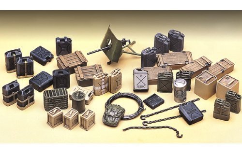 1/35 Miniature Allied & German Tank Supplies Set-2 1383 - Plastic model ...
