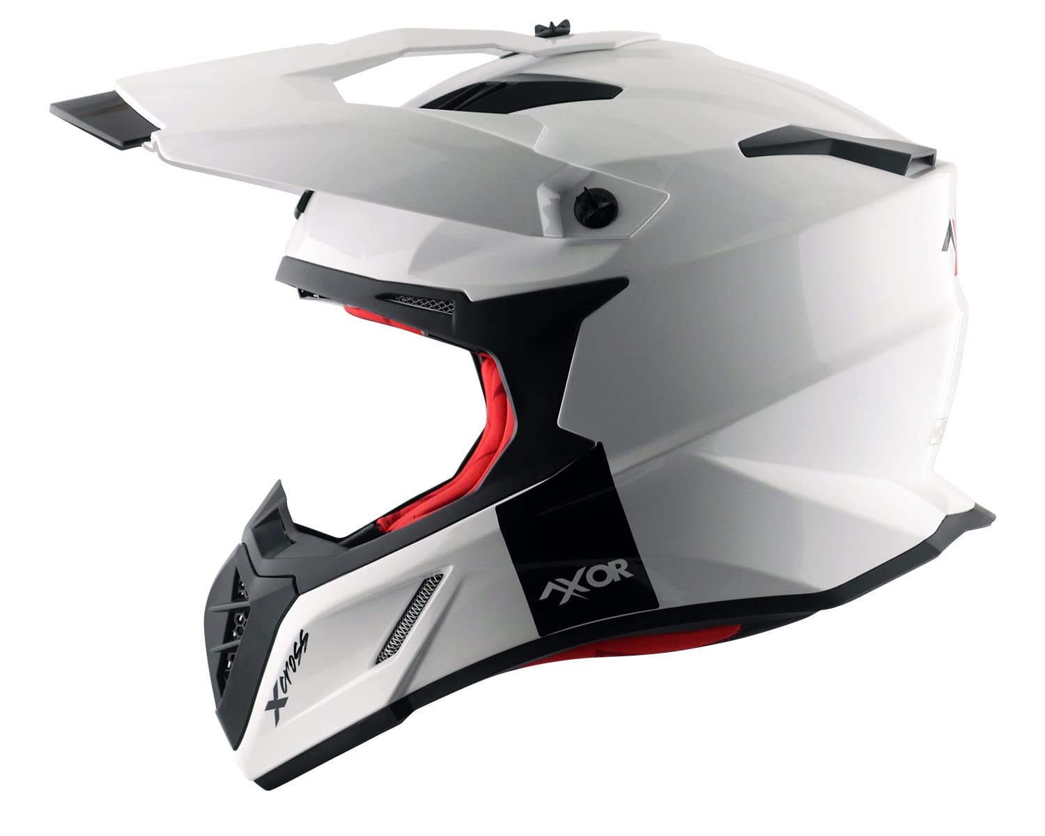 Axor X Cross ISI ECE DOT Certified Full Face Dual Sport Peak Off Road ...