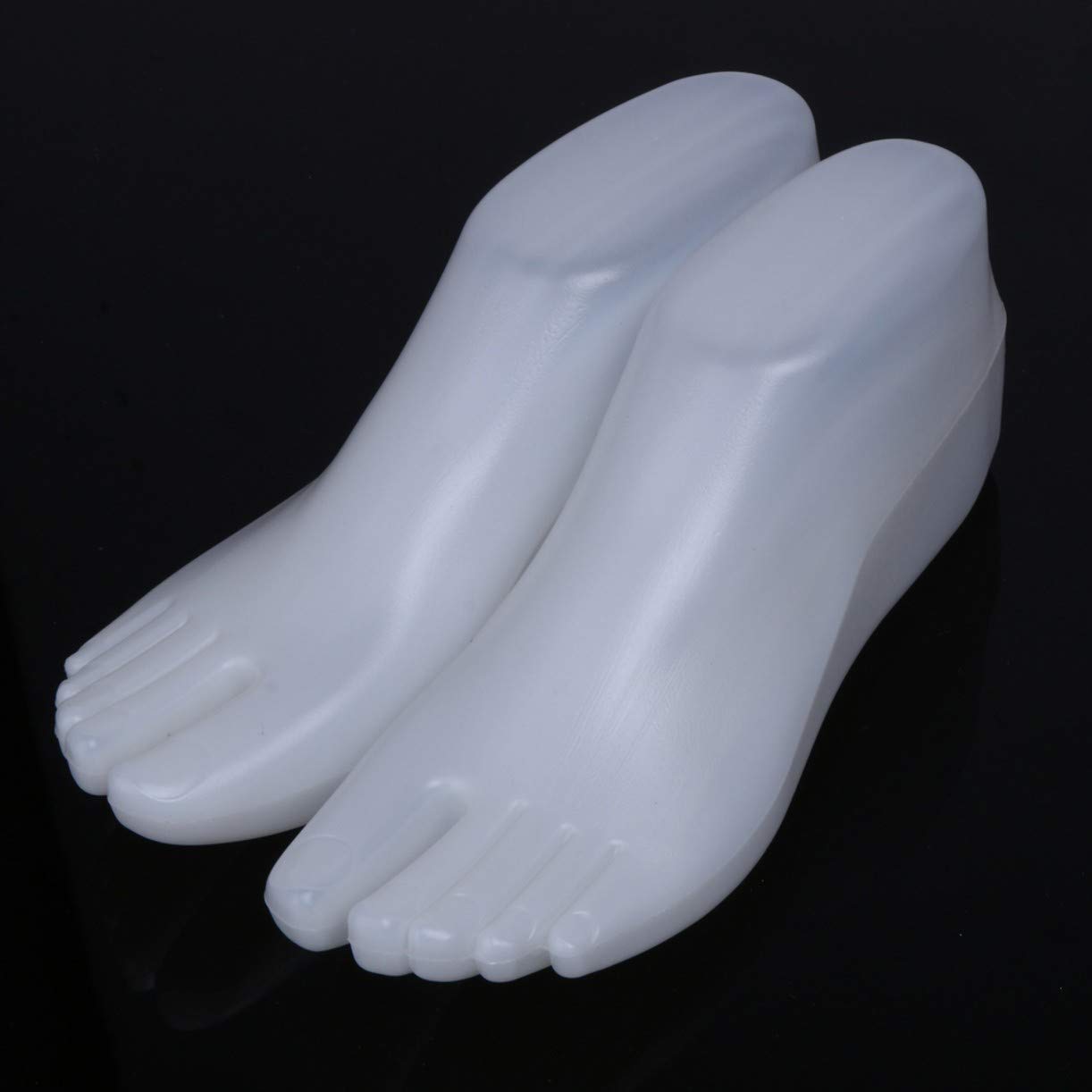 ZHONGJIUYUAN 3 Pair Feet Mannequin Thong Style Female Foot Shoes ...