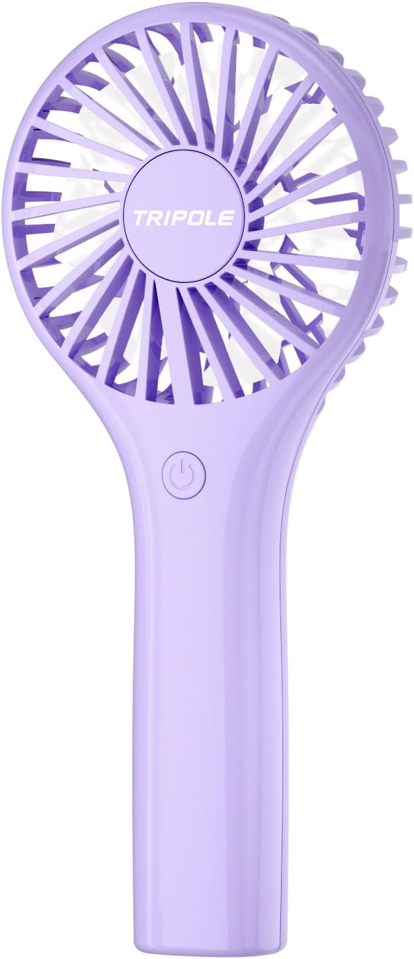 Amazon.com: TriPole Portable Handheld Fan - Mini Personal with 3 Speeds ...