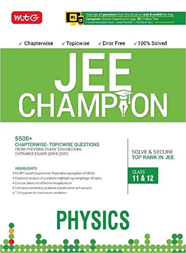 Buy JEE Champion Physics Book Online at Low Prices in India | JEE ...