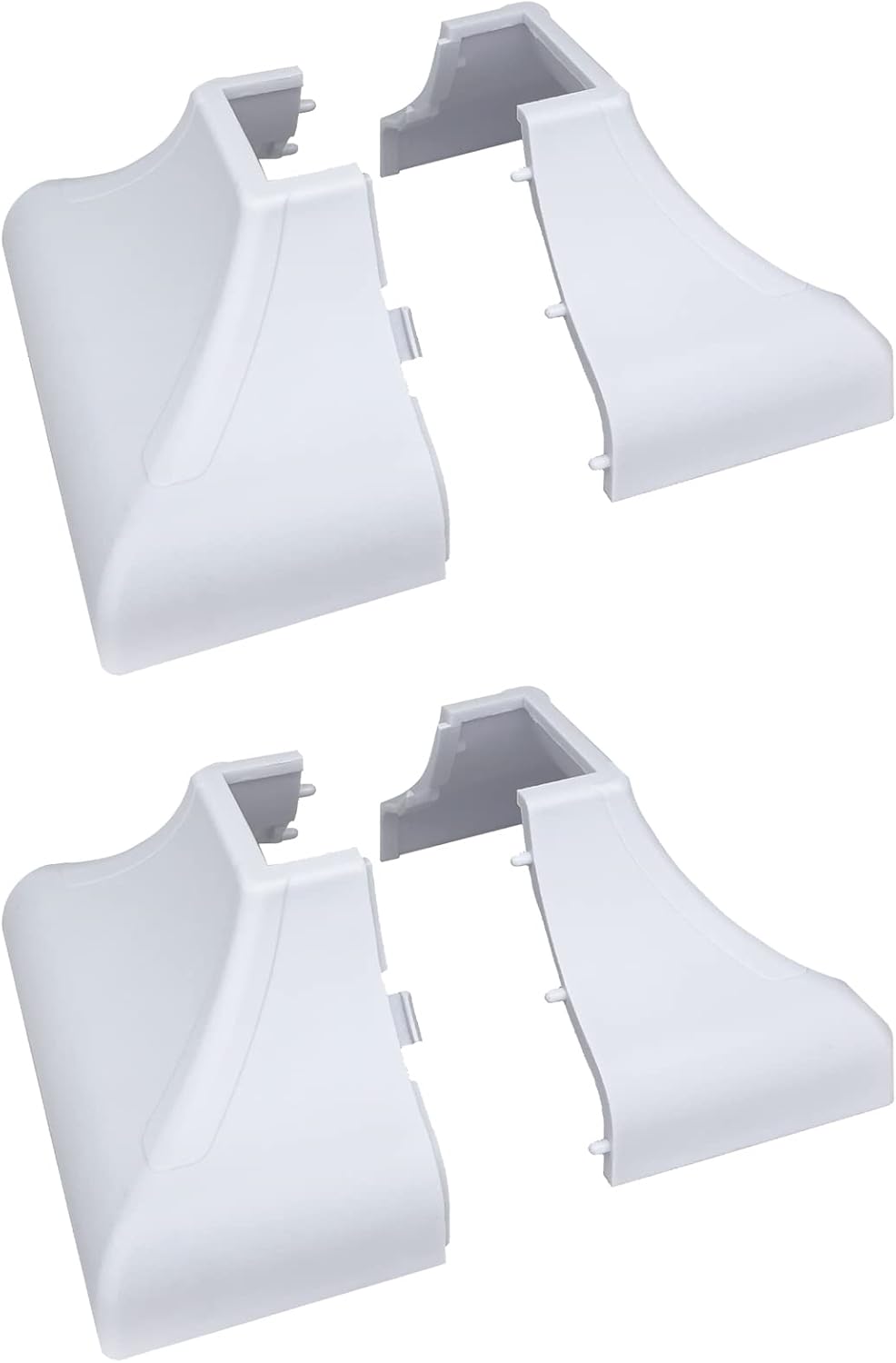 Amazon.com: Myard Interlocking Post Cover Skirt Shoe for 1x1 Inch Post ...