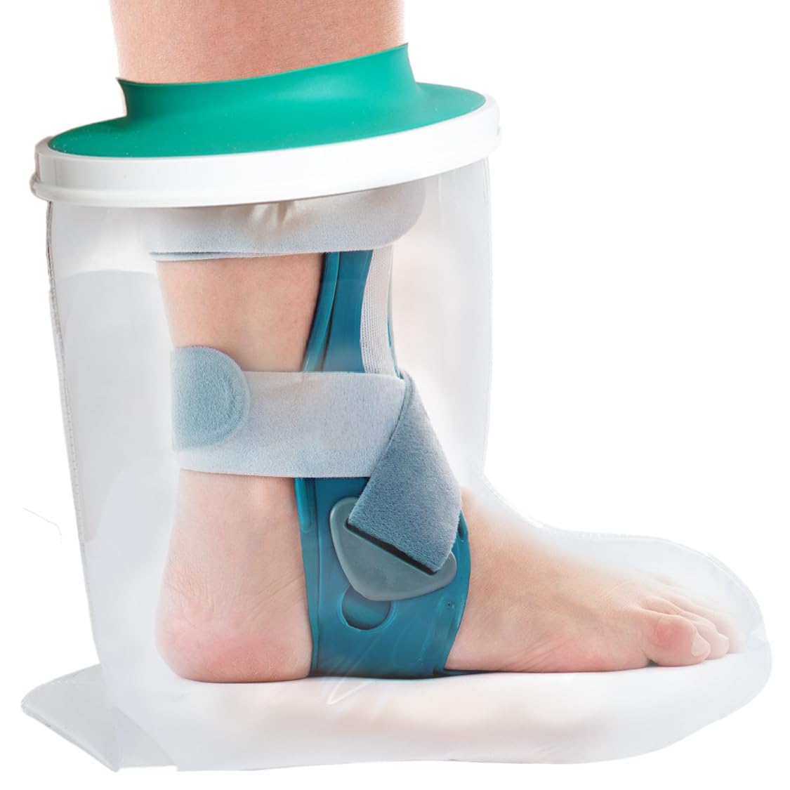 Amazon.com: Waterproof Foot Cover for Shower Adult Teens with Upgraded ...