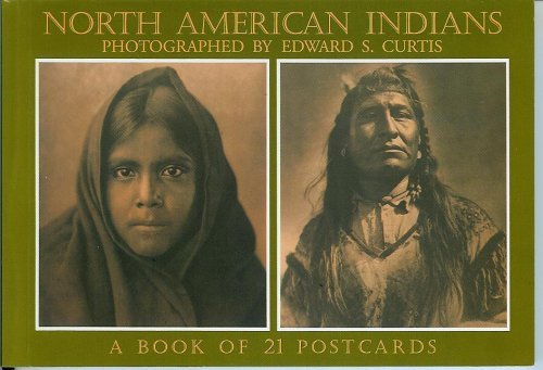 North American Indians: a Book of 21 Postcards: Edward S. Curtis ...