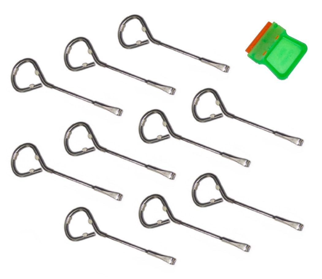 Amazon.com: 10 Pack Paint Can Opener, Bottle Opener, Metal Paint Can ...
