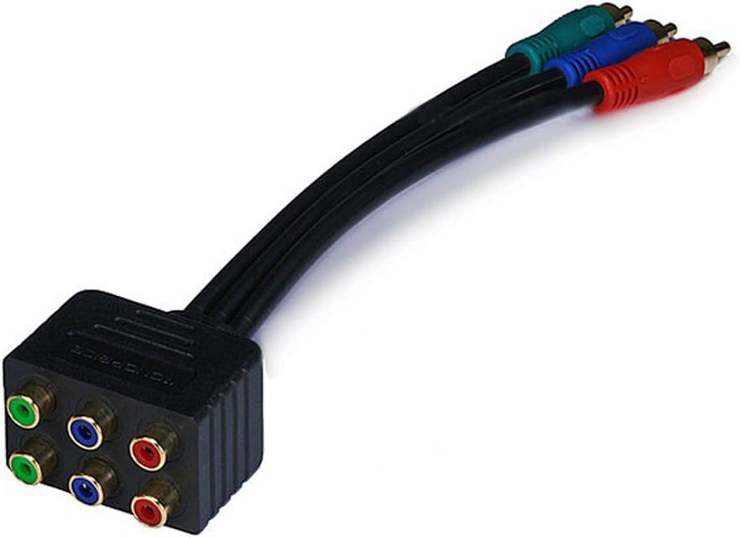 Amazon.com: Monoprice 3-RCA RGB RG-59/u Component Video Splitter ...