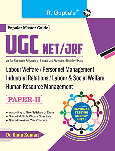 NTA-UGC-NET/JRF: Labour Welfare/Personnel Management/Industrial ...